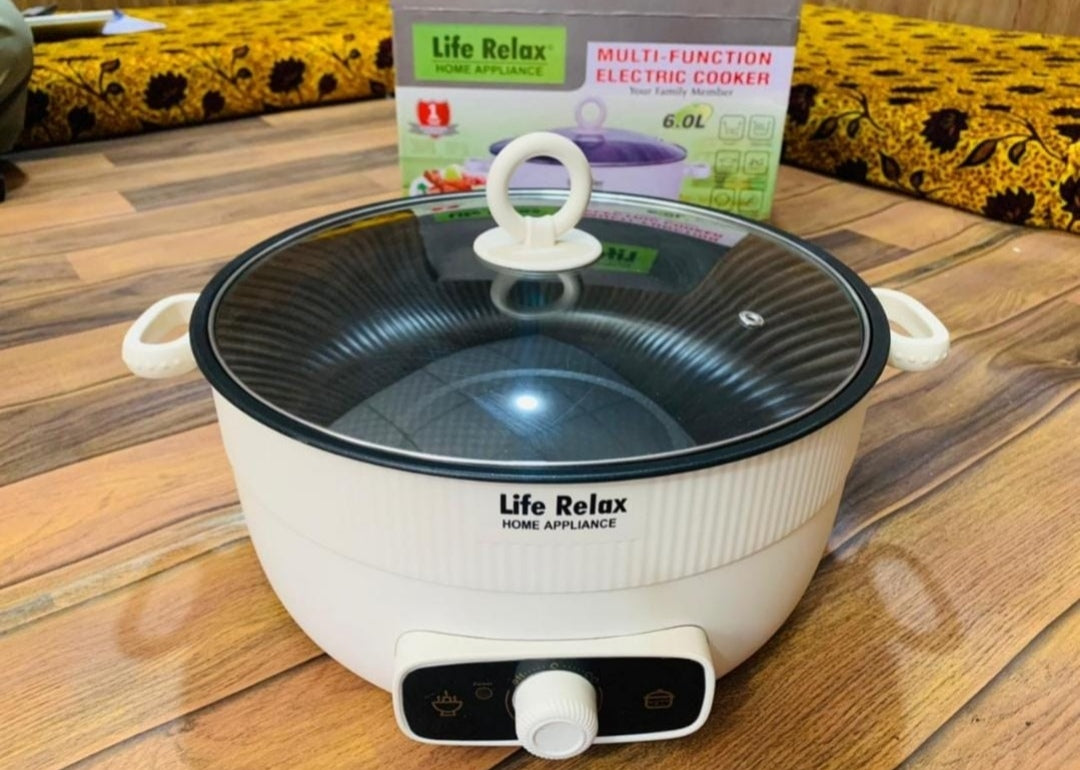 Original German All In One Electric Multi-Function Cooker 6 Liter ( LR ...