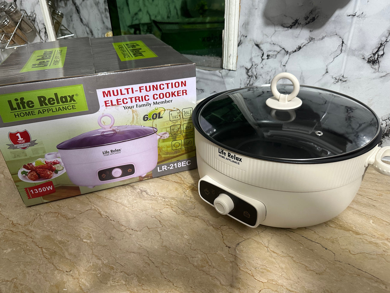 Original German All In One Electric Multi-Function Cooker 6 Liter ( LR ...